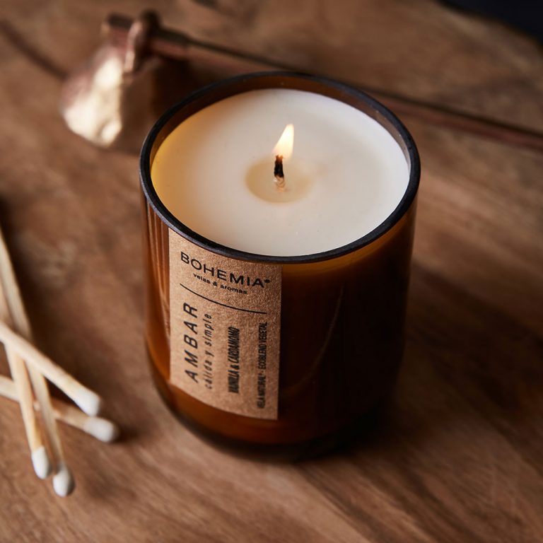 Ámbar | Vela - Bohemia Velas & Aromas